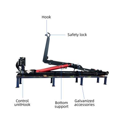 China Commercial Hooklift System 4340 Alloy Steel Forging Hook Lift Arms for sale