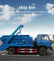 China Heavy Duty Industrial Unbreakable Skip Bins 4-6mm Steel Walls for sale