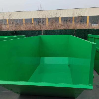 China Reinforced Scrap Metal Waste Skip 6 Yard Merrell Bins Glass Recycling Waste Bins Custom for sale