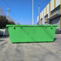 China Offshore Boat Skip Sea Waste Oil Drilling Dumpster Rubbish Bins 6M Waste Bucket Skip for sale