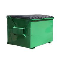 China Offshore Boat Shaped Skip Sea Waste Oil Drilling Dumpster Rubbish 6m Skip Bin Bucket Skip for sale