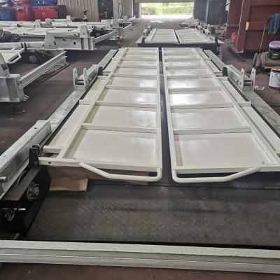 China Heavy Duty Electric Retractable Unloading Platform Telescopic Forklift Cargo Loading Equipment for sale