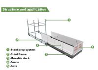China Industrial Telescopic Load Deck Platform 5000KG Max Load Capacity for sale