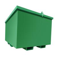China Outdoor Scrap Metal Trash Can Construction Waste Collection And Transfer Equipment for sale