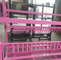 China Durable Metal Rack Shelves Rust Resistant Foldable Warehouse Storage Rack Shelves for sale