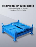China Foldable Metal Steel Storage Cage Corrosion Resistant Industrial And Commercial Use for sale