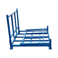 China Q235 Steel Cage Pallet Heavy Stacker Rack 1500kg Load Capacity for sale