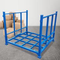 China Q235 Steel Cage Pallet Heavy Stacker Rack 1500kg Load Capacity for sale