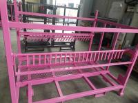 China Metal Fabrication Steel Cage Pallet Powder Coated Storage And Logistic Use for sale