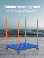 China Multi Function Intubated Steel Stack Rack Heavy Duty Warehouse Stack Rack 200Kg for sale
