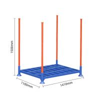 China Commercial Stacking Frame Reinforced Steel Design Ideal for Warehouses & Factories for sale