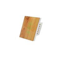 China Glomarket Wifi Eu Standard Smart Switch Touch Panel Light For Alexa Remote Control 3 Gang Smart Home System for sale