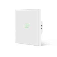 China Glomarket Tuya Wifi 1/2/3/4 Gang Touch Wall Electrical Light Switch No Neutral Eu Standard Smart Life Home Switch for sale