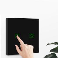 China Glomarket Tuya Wifi 1/2/3/4 Gang Touch Wall Electrical Light Switch No Neutral Eu Standard Smart Life Home Switch for sale