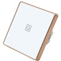 China Glomarket 1 Gang No Neutral Heater Switch Smart Wifi Glass Panels Wifi Smart Home Light Eu Standard Switches for sale