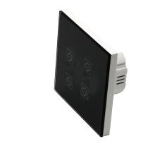China Glomarket 1/2/3/4 Gang Smart Online Touch Electrical Switch No Neutral Zigbee Smart Home Switch Control Panel for sale