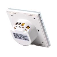 China Glomarket Eu Standard Wifi Smart Ceiling Fan Switch With Touch Panel Interruptor App Remote Control Switch for sale
