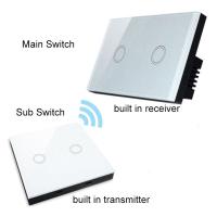 China Glomarket Zigbee 1/2/3 Gang Eu Standard Smart Home Intelligent Switch Support Voice Google Remote Control Switch for sale