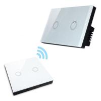 China Glomarket Zigbee 1/2/3 Gang Eu Standard Smart Home Intelligent Switch Support Voice Google Remote Control Switch for sale