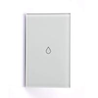 China Glomarket Us Standard Wifi Heater Touch Wall Switch Home With Neutral APP Remote Control Metal Frame Switch for sale