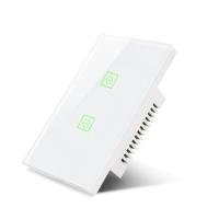 China Glomarket Tuya Wifi No Neutral 1/2/3/4 Gang Us Switch Controller Smart Home Appliances Smart Touch Control Switch for sale