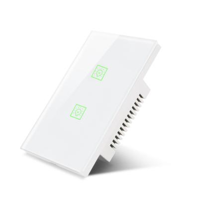 China Glomarket Tuya Zigbee 1/2/3/4 Gang No Neutral Us Standard Smart Life Alexa Remote Control Light Touch Switch for sale