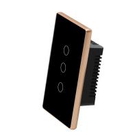 China Glomarket Wifi Tuya 1/2/3/4 Gang  Smart Switch No Neutral Smart Life App With Alexa Google Assistant Voice Control for sale