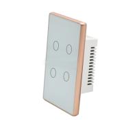 China Glomarket Wifi Tuya 1/2/3/4 Gang  Smart Switch No Neutral Smart Life App With Alexa Google Assistant Voice Control for sale