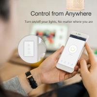 China Glomarket Tuya Zigbee Wireless Us Standard Smart Switch Smart Home Appliances Electronic Light Dimmer Switch for sale