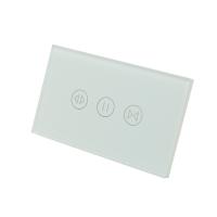 China Glomarket Tuya Wifi Smart App Remote Control Wireless Curtain Switch Wall Touch Switch For Home Automation for sale