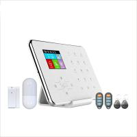 China Glomarket Tuya WIFI+GSM/GPRS Home Alarm Security System With Motion Detector Wireless Anti Theft Security Alarm for sale