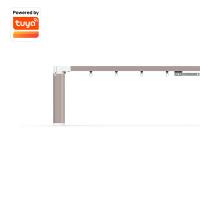 China Glomarket Zigbee Hot Selling Smart Curtain Motorized Rail Curtain Smart Electric Motor For Smart Home Life With Google for sale