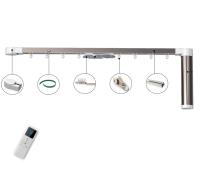 China Glomarket Zigbee Hot Selling Smart Curtain Motorized Rail Curtain Smart Electric Motor For Smart Home Life With Google for sale