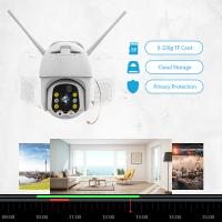 China Glomarket Solar PTZ Camera Wifi Built-In Speaker 2MP Life Low Power Smart Battery Wireless Camera System For Home for sale
