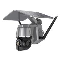 China Wifi CCTV Solar Powered Wireless PTZ Camera Download Videos Remotely for sale