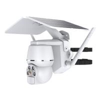China Wifi CCTV Solar Powered Wireless PTZ Camera Download Videos Remotely for sale