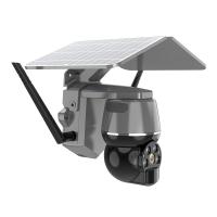 China Tuya 4G US / AU / JP Solar PTZ Camera Two Way Voice Waterproof Solar Powered Smart Camera for sale