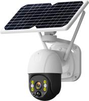 China Two Way Intercom Solar Wifi Camera Night Vision Wireless Security Outdoor Cameras for sale
