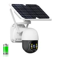 China Alarm Push Tuya 4G Solar PTZ Camera Motion Detection Waterproof Solar Panel CCTV Camera for sale