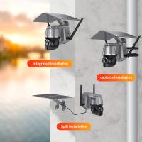 China 4G EU PTZ Camera With Solar Panel PIR Motion Detection Remote Tuya APP for sale