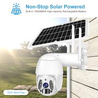 China Glomarket Wifi Solar Camera Night Vision TF Card 4GB - 128GB Cloud Storage IP Camera for sale