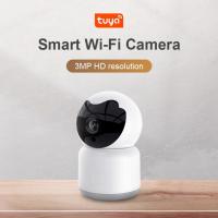China Security Tuya Smart Camera Indoor Wireless Wifi IP Camera Home Baby Monitor 3MP for sale