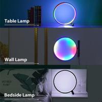 China 5W Smart WiFi LED Light Ring Desk Lamp APP / Remote / Switch Control for sale