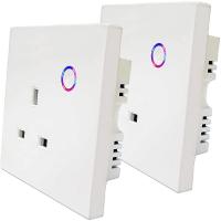 China Glomarket Tuya Wall Socket With Google Assistant Voice / Timing Control For Smart Home for sale