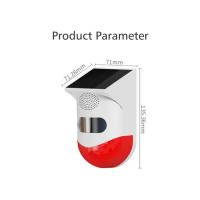 China Tuya Wifi Smart Alarm Sensor Outdoor Waterproof Security Alarm System for sale