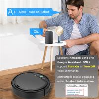 China Cordless Automatic Sweeper Robot Tuya Wifi USB Charge Touch / Voice Control Vacuum Cleaner for sale