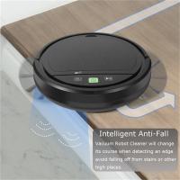 China Cordless Automatic Sweeper Robot Tuya Wifi USB Charge Touch / Voice Control Vacuum Cleaner for sale