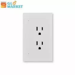 China Glomarket Smart Home Wifi Electric Socket Voice Control With Alexa / Google for sale