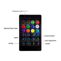 China Tuya Smart Christmas String Lights 24 Key Infrared Remote Control Musical Rhythm for sale