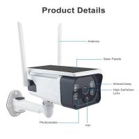 China Solar Tuya Smart Camera Wireless Monitoring IP67 Waterproof 1080P HD Wifi Security Camera for sale